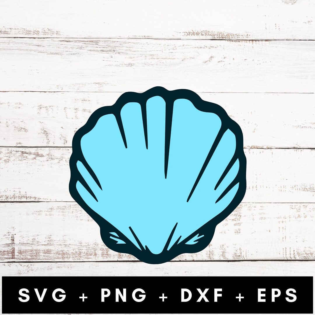 Seashell Svg, Sea Shell Svg, Under the Sea Svg, Mermaid Svg, Seashell ...