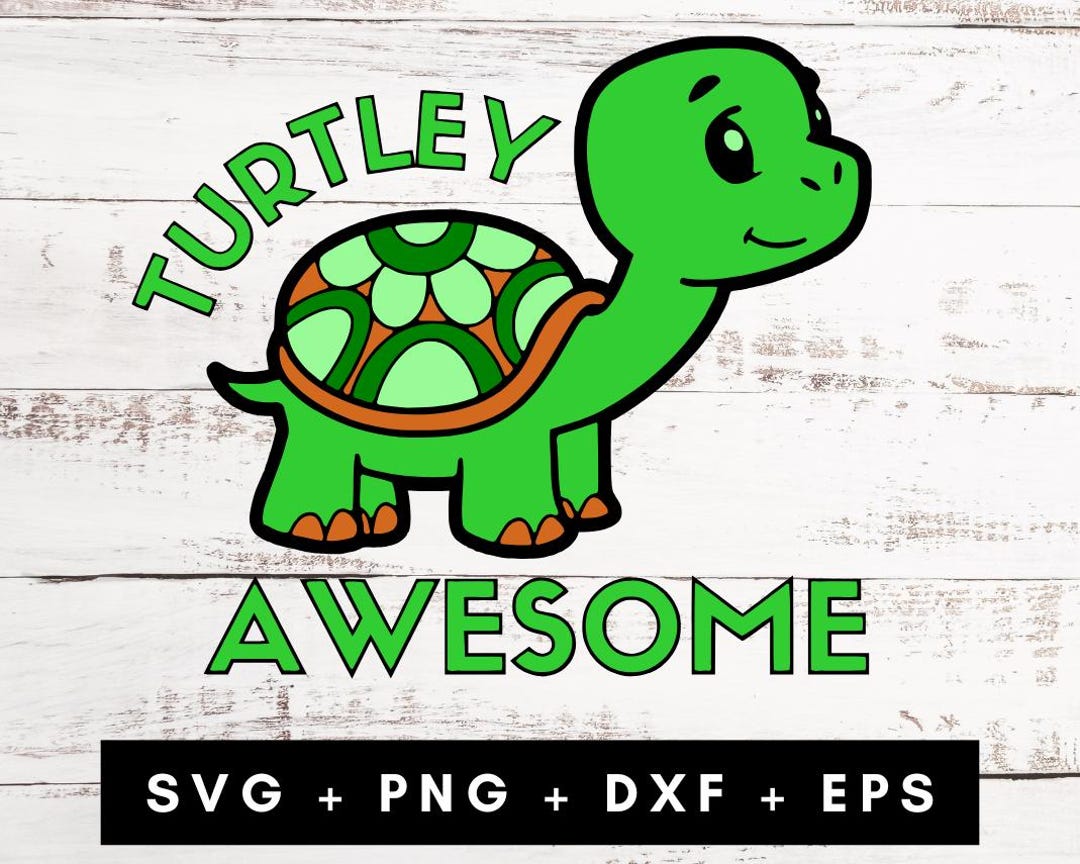 Cartoon Turtle Svg Png, Turtle Svg, Cute Baby Turtle Svg, Turtle ...