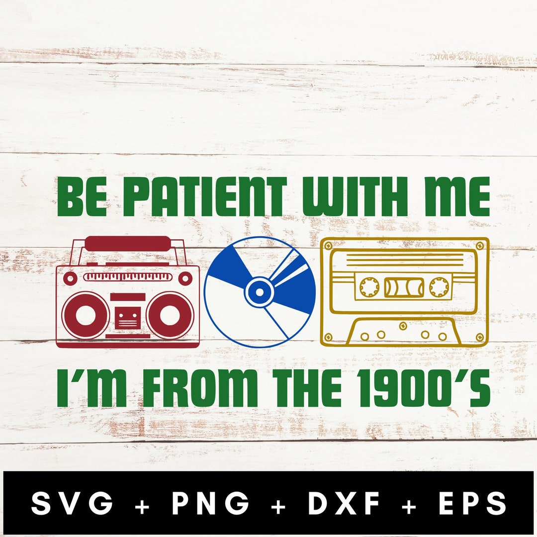 From the 1900s Svg, Generation X Svg, Boomer Svg, Gen X Svg, Boombox ...