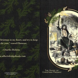 Greyhound-themed "a Christmas Carol" Holiday Cards (the Ghost of ...