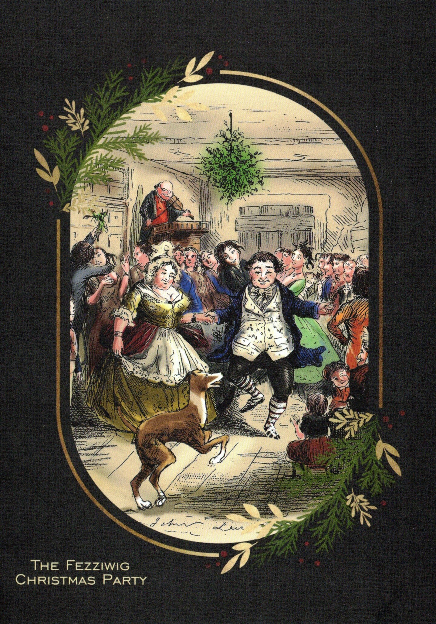 Greyhound-themed "a Christmas Carol" Holiday Cards (the Ghost of ...