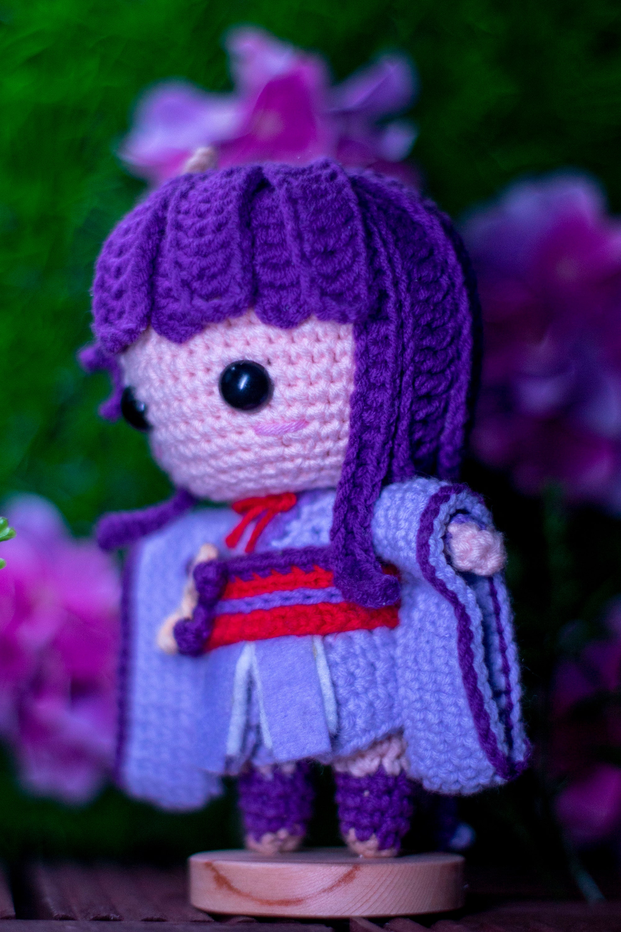 Raiden Shogun, Eternal Ei, Electro Archon of Inazuma Handmade Crochet ...