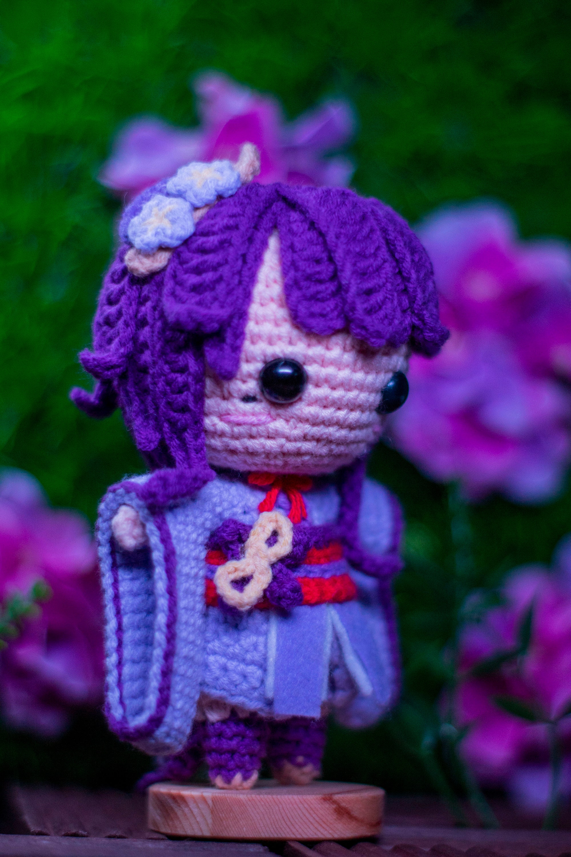 Raiden Shogun, Eternal Ei, Electro Archon of Inazuma Handmade Crochet ...