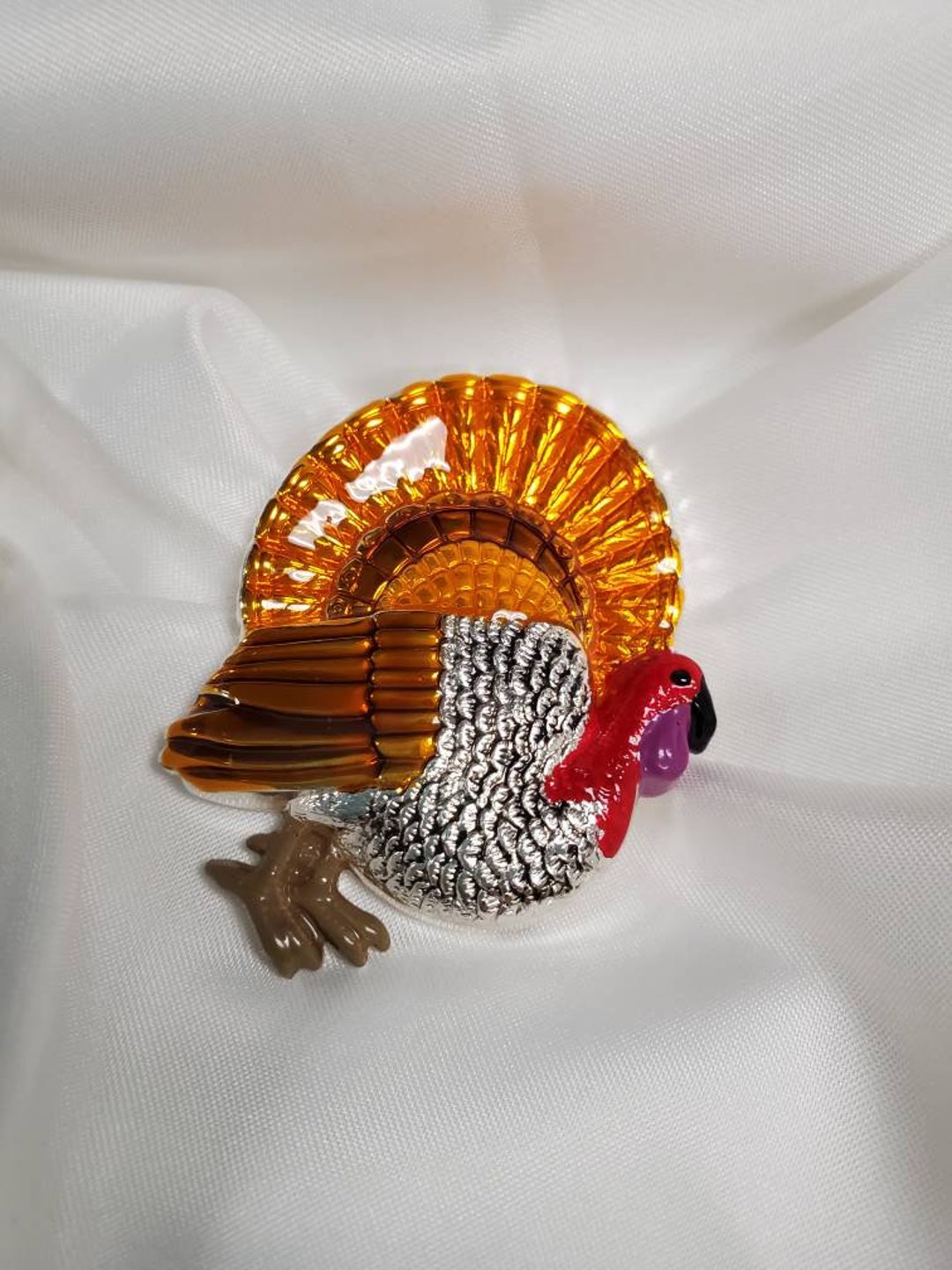 Turkey Penadant for Thanksgiving / Pendant Only - Etsy