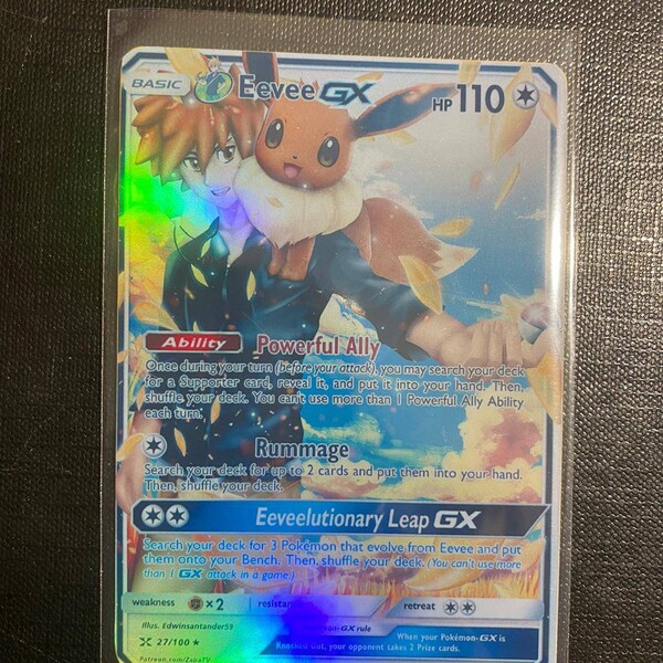 Pokemons Custom Card - Etsy