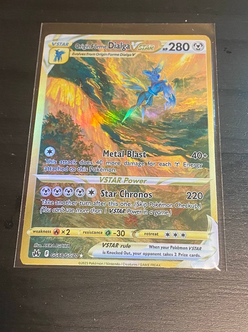 Origin Forme Dialga Palkia Arceus Giratina Vstar Universe Set - Etsy