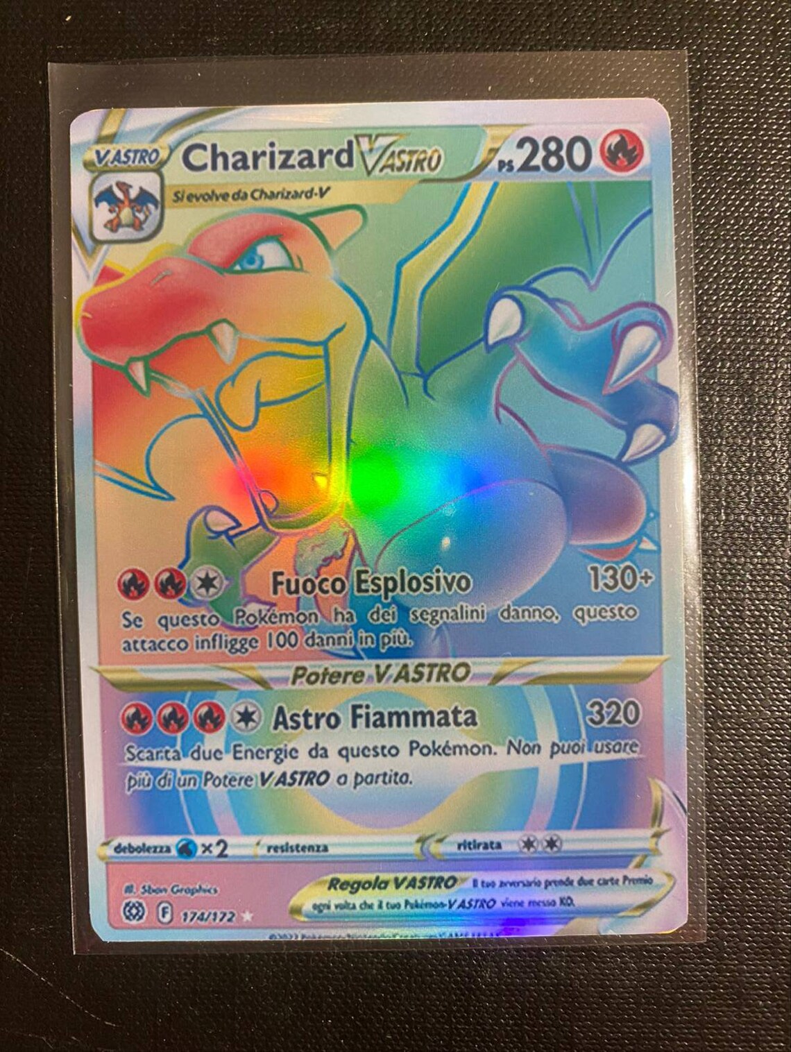Charizard vstar raimbow gx ex vmax v Pokémon card Orica - Etsy Italia