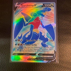 Garchomp Gx Charizard Gx Ex Vmax V Pokémon Card Orica Holographic ...