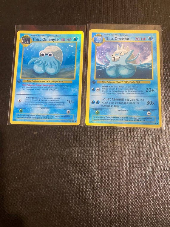 Omastar Pokemon Card