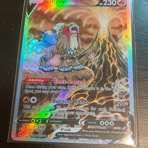 Suicune Entei Raikou Charizard Gx Ex Vmax V Card Orica Holographic ...