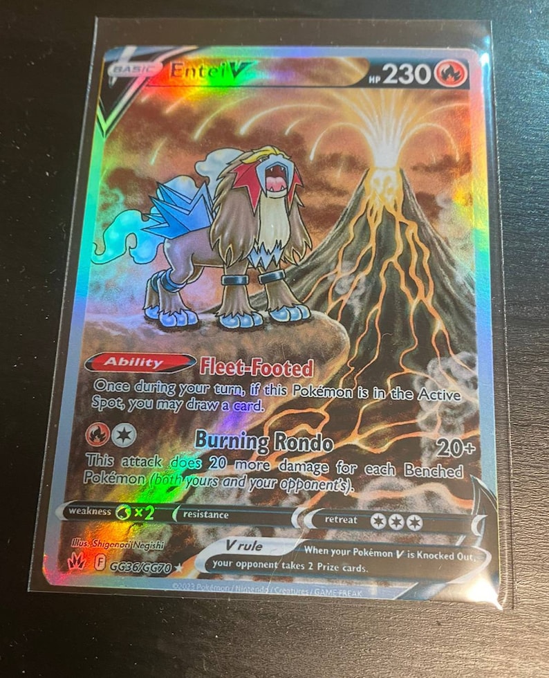 Suicune Entei Raikou Charizard Gx Ex Vmax V Pokémon Card Orica - Etsy
