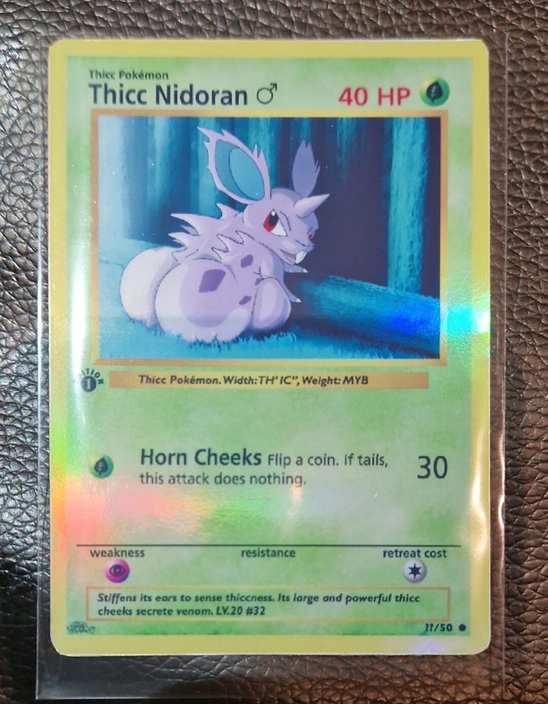 Nidoran Pokemon Card