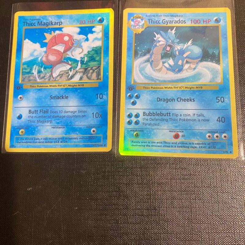 Thick Charizard Card - Etsy