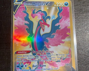 Thicc Golem Charizard Gx Ex Vmax V Pokémon Card Orica - Etsy