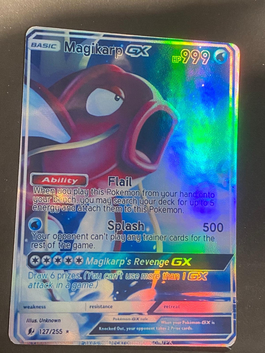 Magikarp Revenge Gyarados Venusaur Charizard Gx Ex Vmax V Pokémon Card ...