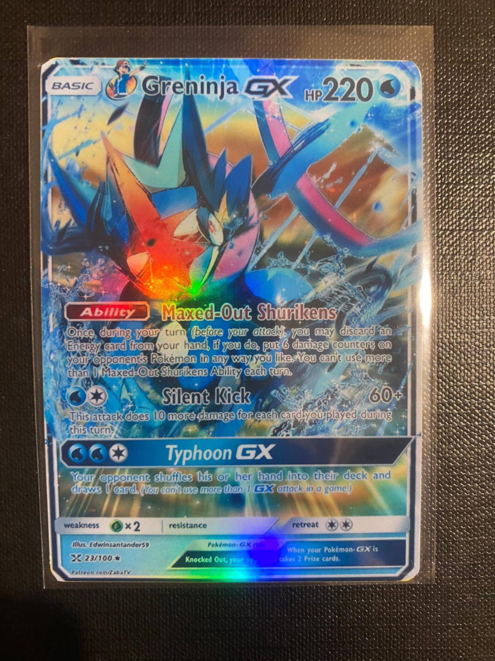 Buy Ash Shadow Greninja Mewtwo Gx Charizard Gx Ex Vmax V Pokémon Online ...