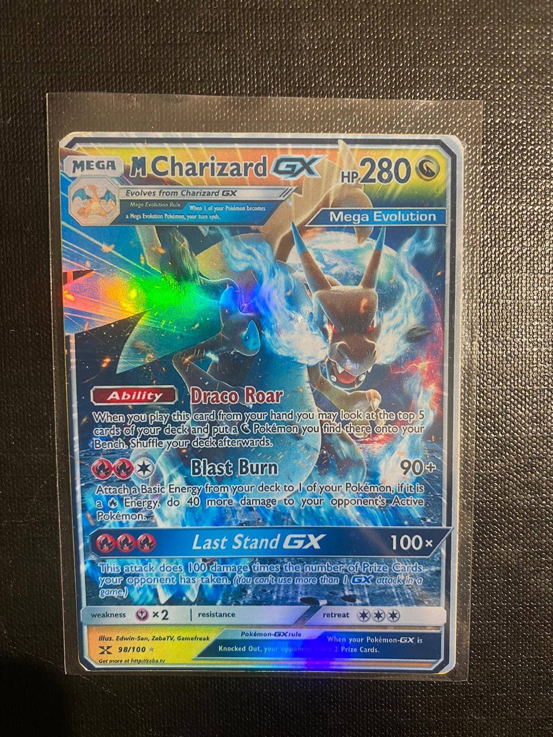 Charizard Vstar Gx Ex Vmax V Pokémon Card Orica Holographic - Etsy