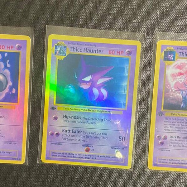 Thick Charizard Card - Etsy