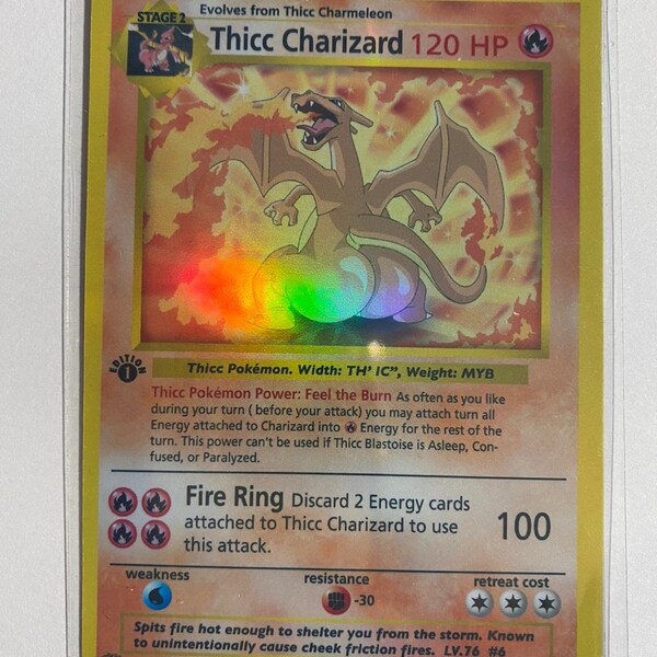 Thicc Charizard - Etsy