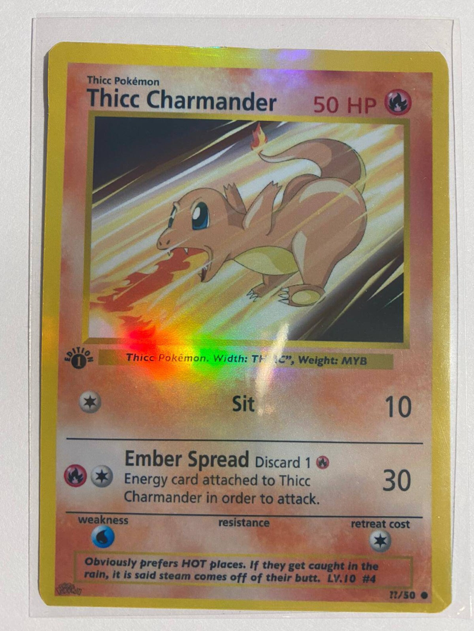 Thicc Charmander Charizard Gx Ex Vmax V Pokémon Card Orica - Etsy Finland