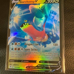 Garchomp Gx Charizard Gx Ex Vmax V Pokémon Card Orica Holographic ...
