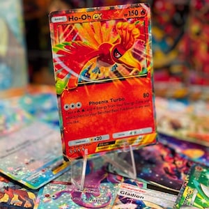 Ho-oh Ho Oh Shiny Shining Ex Tcg Gx Vmax V Card Holographic Full Art ...
