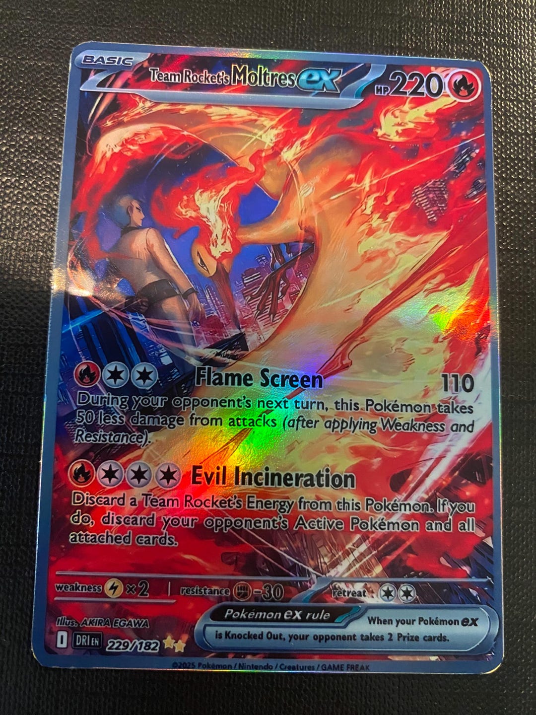 Team Rocket's Moltres Gx Ex Vmax V Card Orica Holographic Pikachu ...