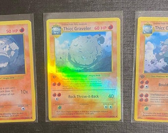 Thicc Gengar Charizard Gx Ex Vmax V Pokémon Card Orica - Etsy Australia