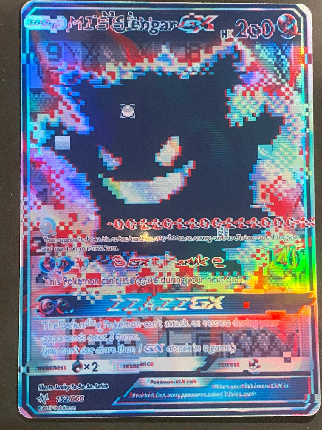 Missingno Missigno Gengar Charizard Gx Ex Vmax V Pokémon Card Orica ...