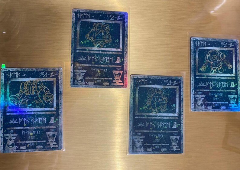 Ancient Regirock Registeel Regice Regigigas Gx Ex Vmax V - Etsy