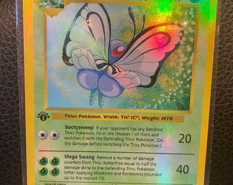 Thicc Pikachu Full Art Charizard Gx Ex Vmax V Pokémon Card - Etsy