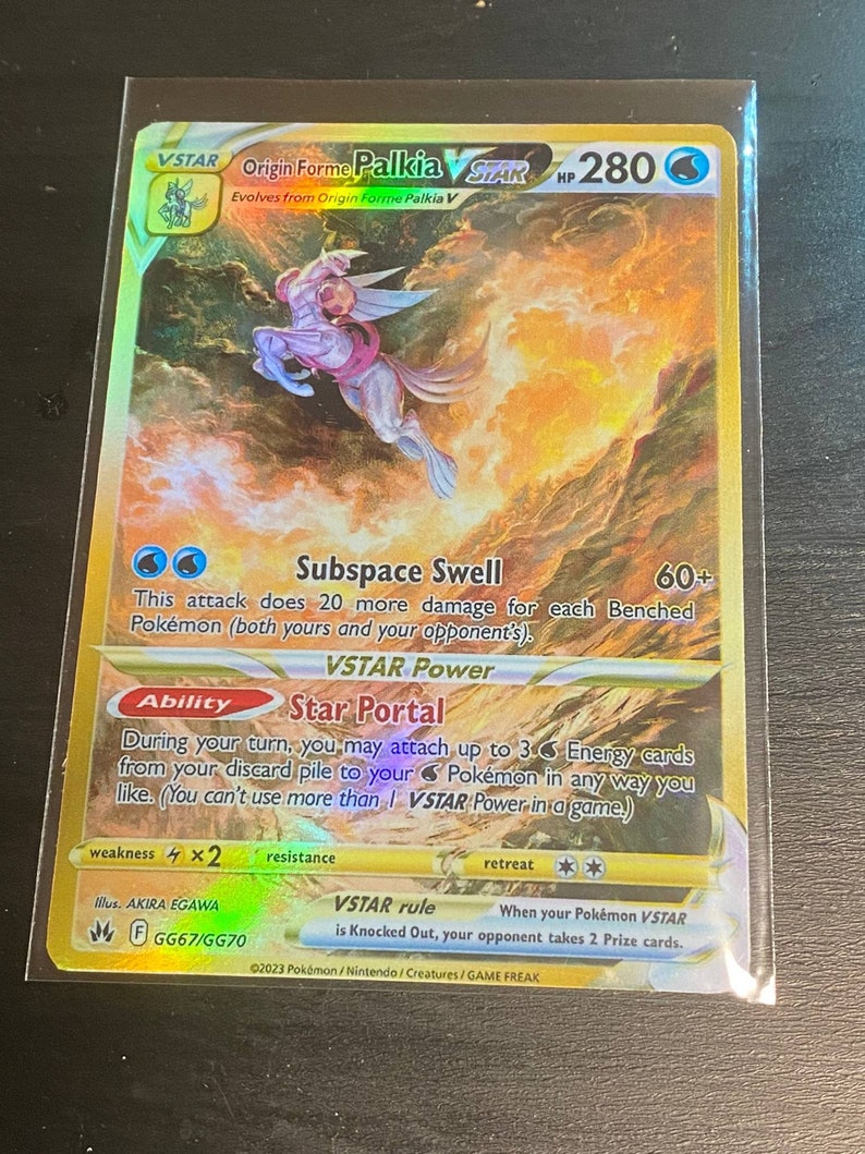 Origin Forme Dialga Palkia Arceus Giratina Vstar Universe Set - Etsy