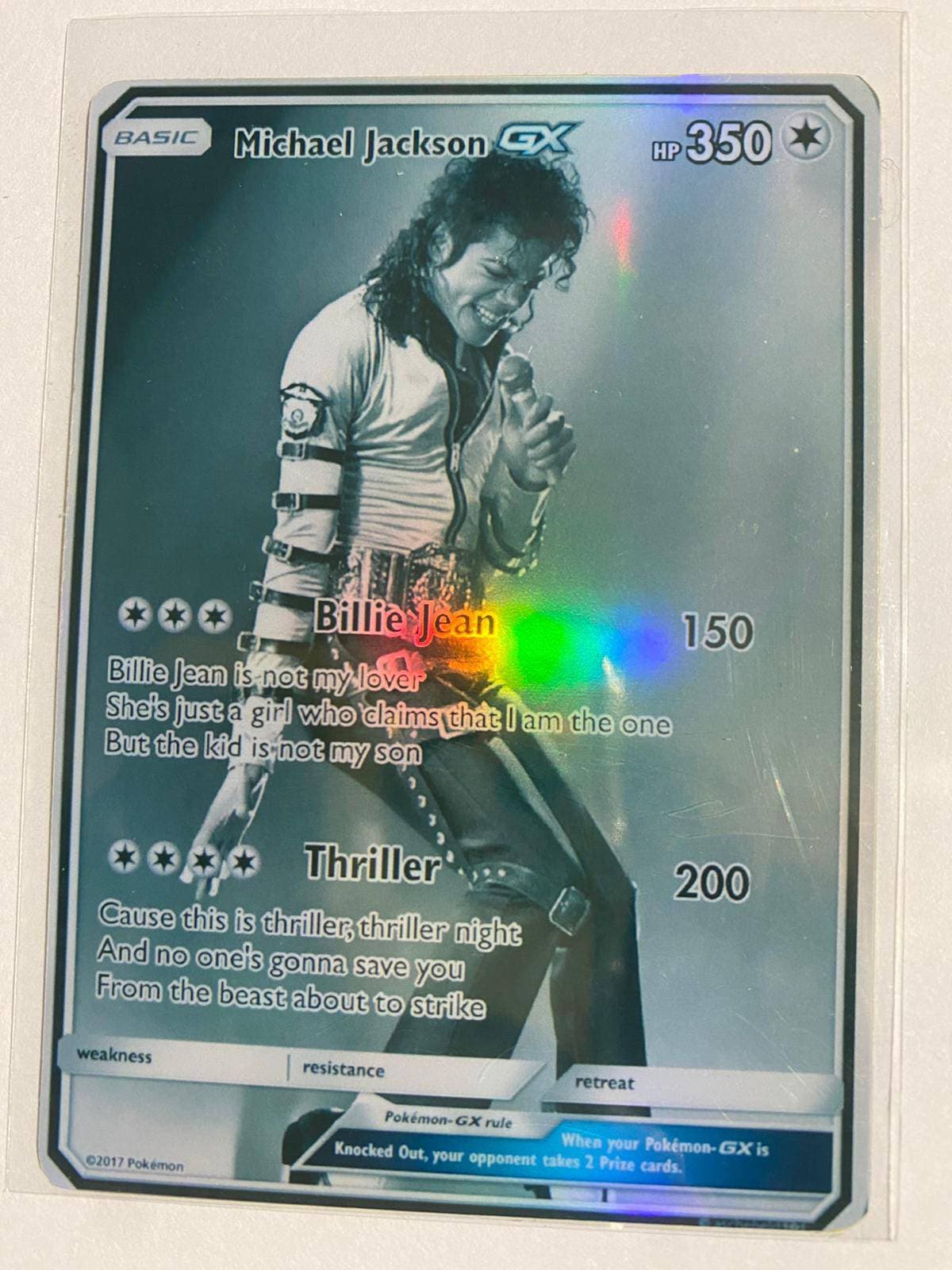 Michael Jackson Collectible Charizard Gx Ex Vmax V Pokémon - Etsy