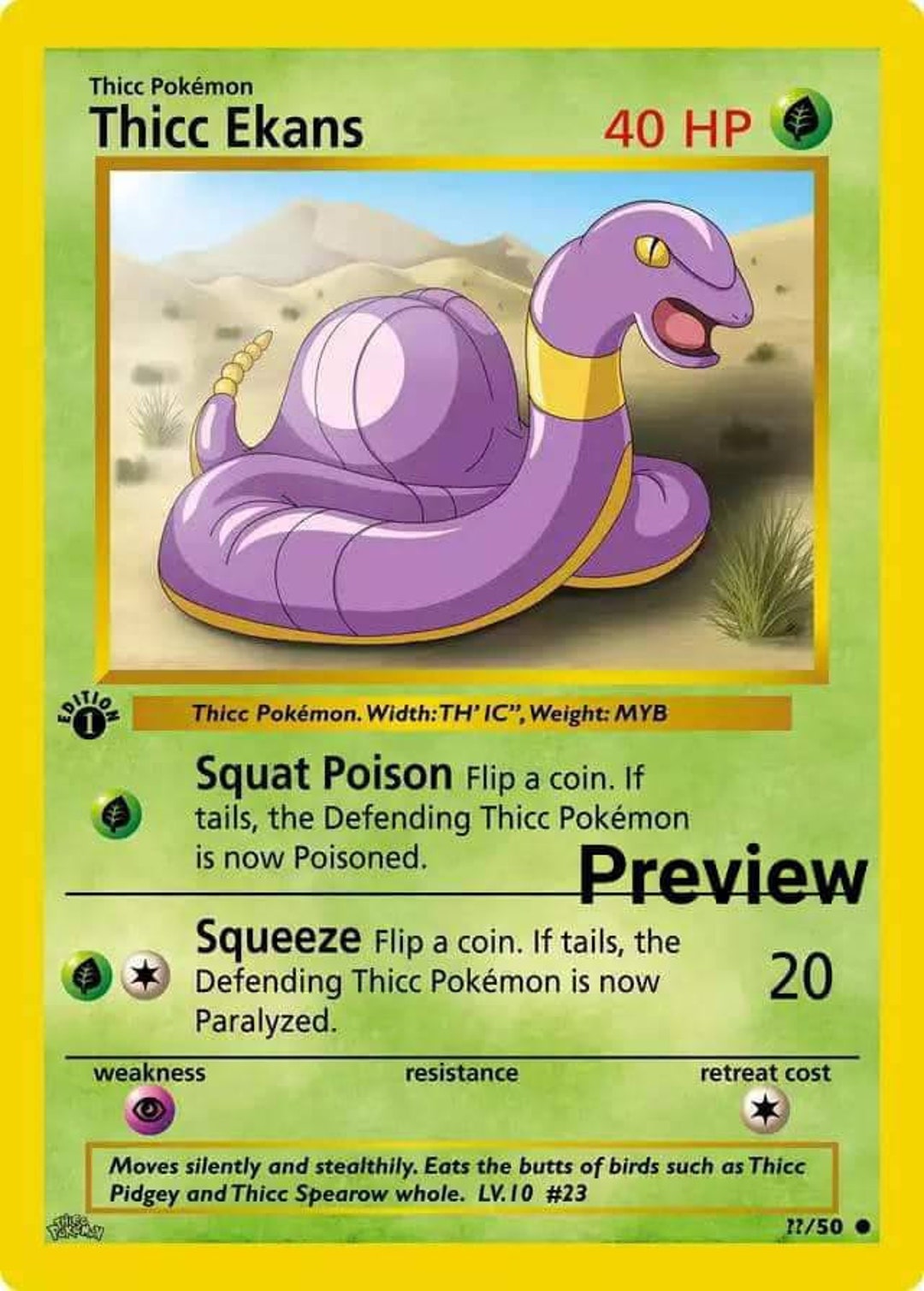 Buy Thicc Ekans Charizard Gx Ex Vmax V Pokémon Card Orica Online in ...