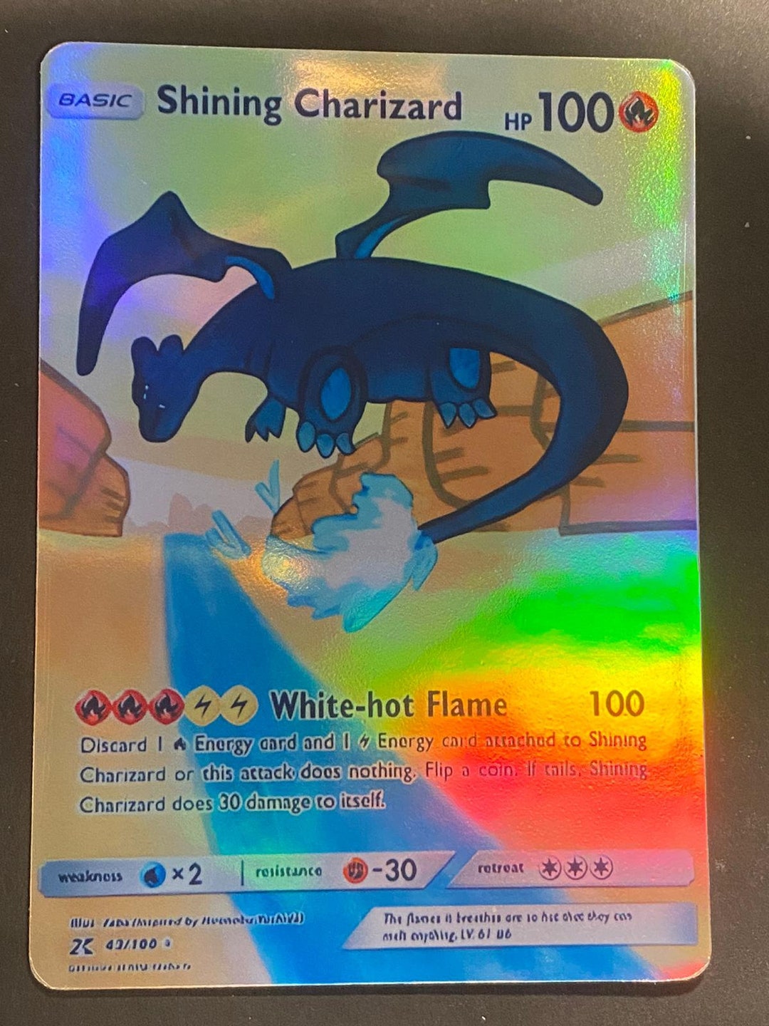Shining Charizard Gx Ex Vmax V Pokémon Card Orica Holographic Pikachu ...