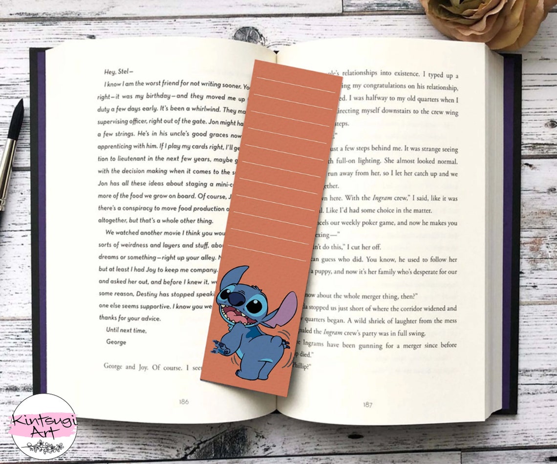 Stitch, Printable Bookmarks Template, Printable Bookmarks, Bookmarks ...