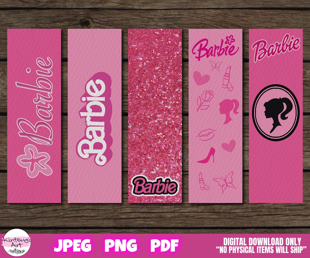 Printable Bookmarks Template, Printable Bookmarks Set, Bookmarks ...