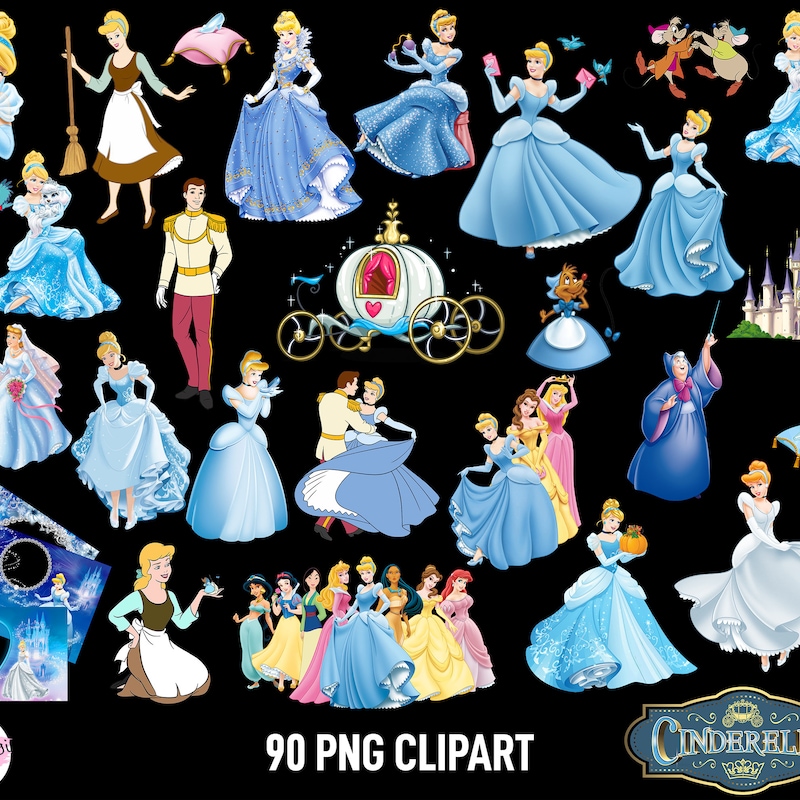 Cinderella Printable - Etsy