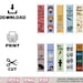 Magic, Printable Bookmarks Template, Printable Bookmarks Set, Bookmarks ...