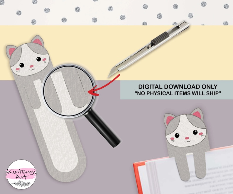 Printable Bookmarks Template, Printable Bookmarks, Bookmarks, Digital ...