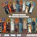 Edvard Munch Paintings Bookmarks, Printable Template (digital Download ...