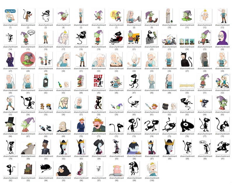 Disenchantment, Elfo, PNG, Clipart, Instant Download, Printable, Images ...