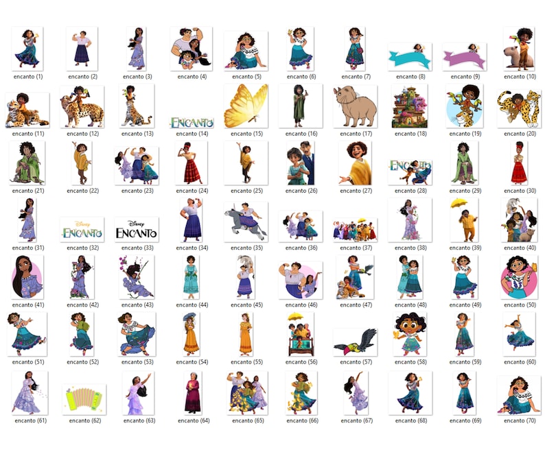 En-can-to Png, Clipart, Instant Download, Mirabel, Printable, Images ...