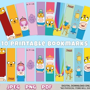 Printable Bookmarks Template, Printable Bookmarks Set, Bookmarks ...