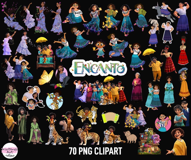Encanto PNG Clipart Bundle, Mirabel Images (instant Download) - Etsy