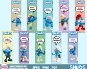 Printable Bookmarks Template Printable Bookmarks Set - Etsy