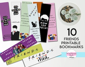 Printable Bookmarks Template, Printable Bookmarks Set, Bookmarks ...