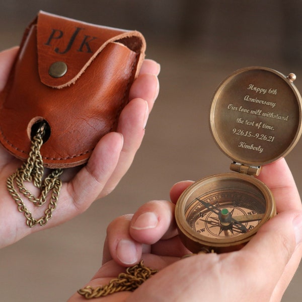 Personalized Compass - Etsy