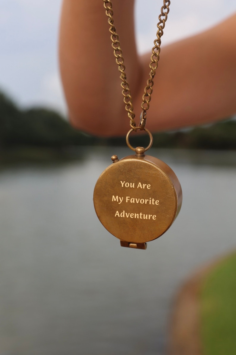 Engraved Compass Personalized Compass Custom Christmas Gift - Etsy