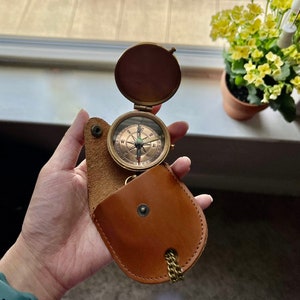 Engraved Compass Personalized Compass Custom Christmas Gift Compass ...